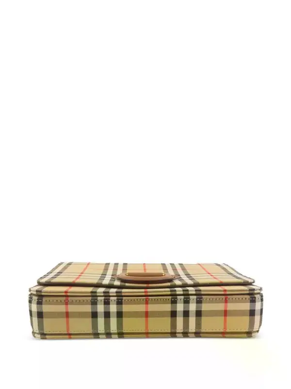 Burberry Check D-ring Shoulder Bag