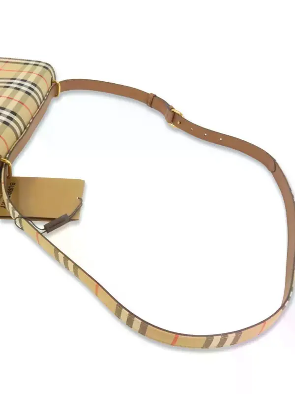 Burberry Check D-ring Shoulder Bag