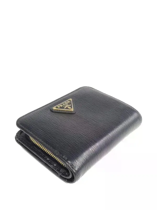 Prada Textured Leather Wallet