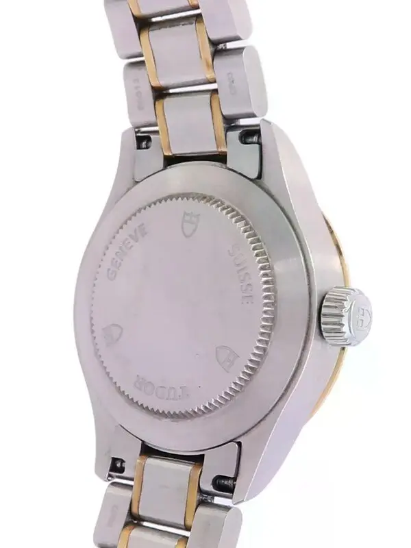 TUDOR 28mm Fluted Bezel Watch - Black