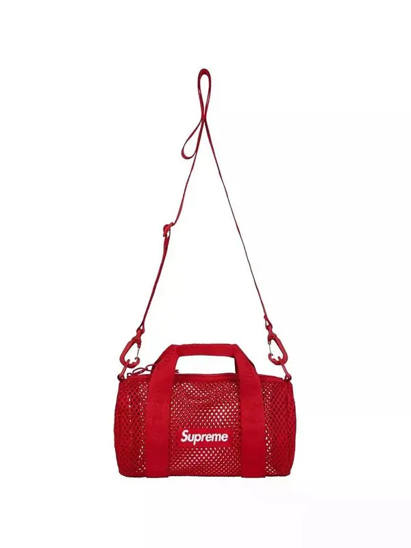 Supreme Mini Mesh Duffle Bag - Red