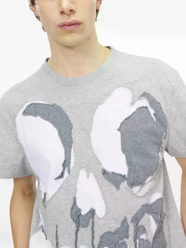 Alexander McQueen Skull-applique T-shirt