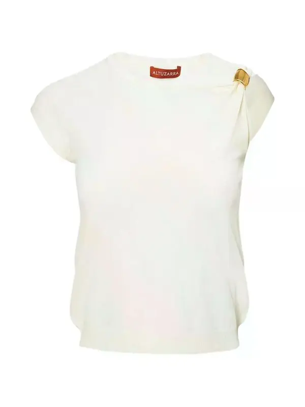 Altuzarra Rinaldi Metallic Detail Top