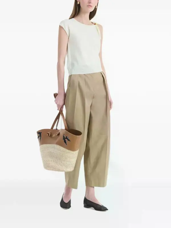 Altuzarra Rinaldi Metallic Detail Top
