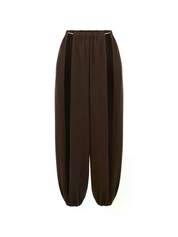 SEEN USERS Name Fontana Cut-out Track Pants - Brown