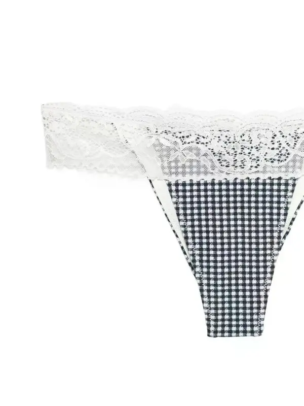 Frankies Bikinis Lea Bikini Bottoms - Black
