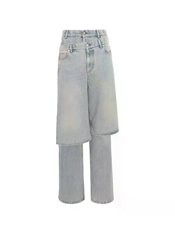 SEEN USERS Name Double Wear Layered Jeans