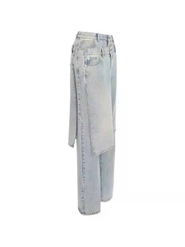 SEEN USERS Name Double Wear Layered Jeans