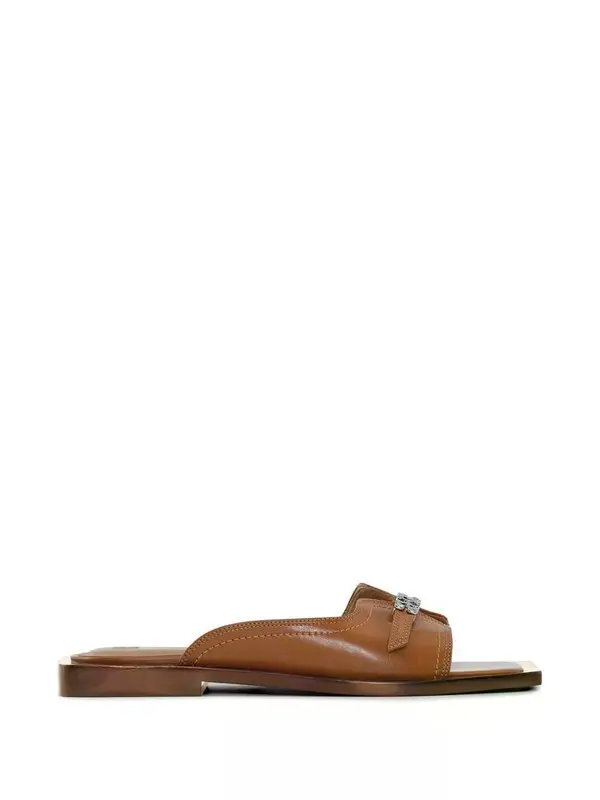 GANNI Flat Sandals With Buckle Fastening