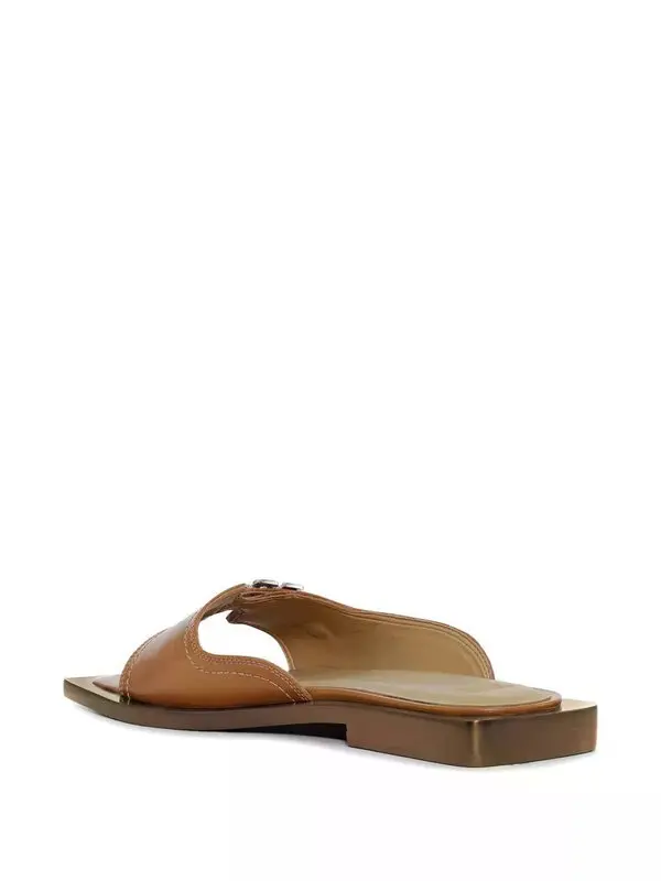 GANNI Flat Sandals With Buckle Fastening