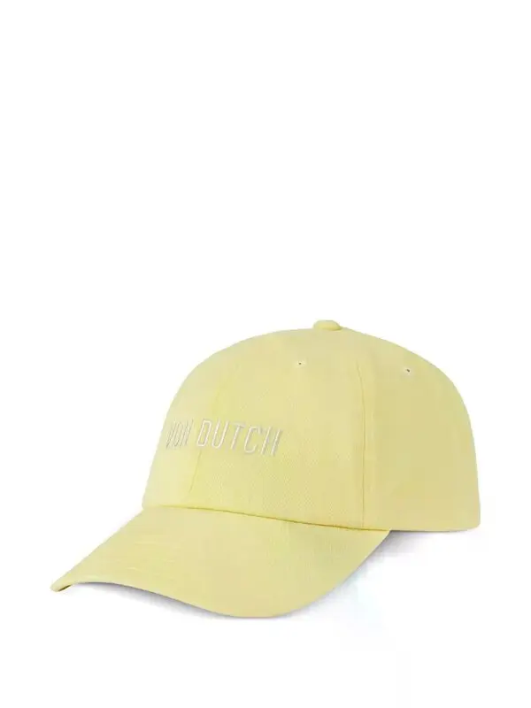 VON DUTCH Embroidered Logo Baseball Cap - Yellow