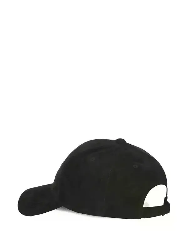 VON DUTCH Suede Baseball Cap - Black