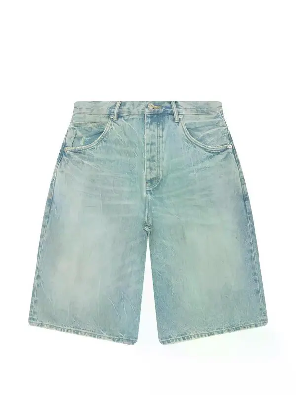 PURPLE BRAND Dust Bowl Distressed Denim Shorts