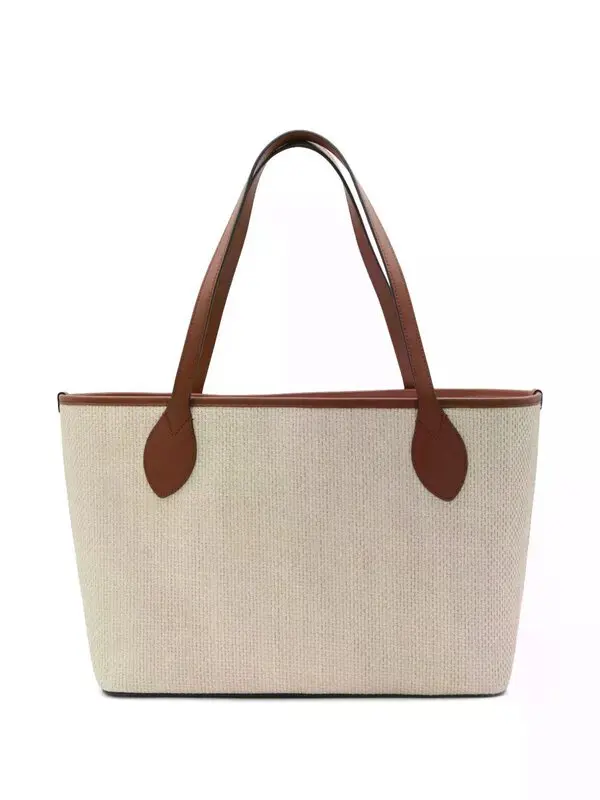 Mulberry Tree-motif Woven Tote Bag