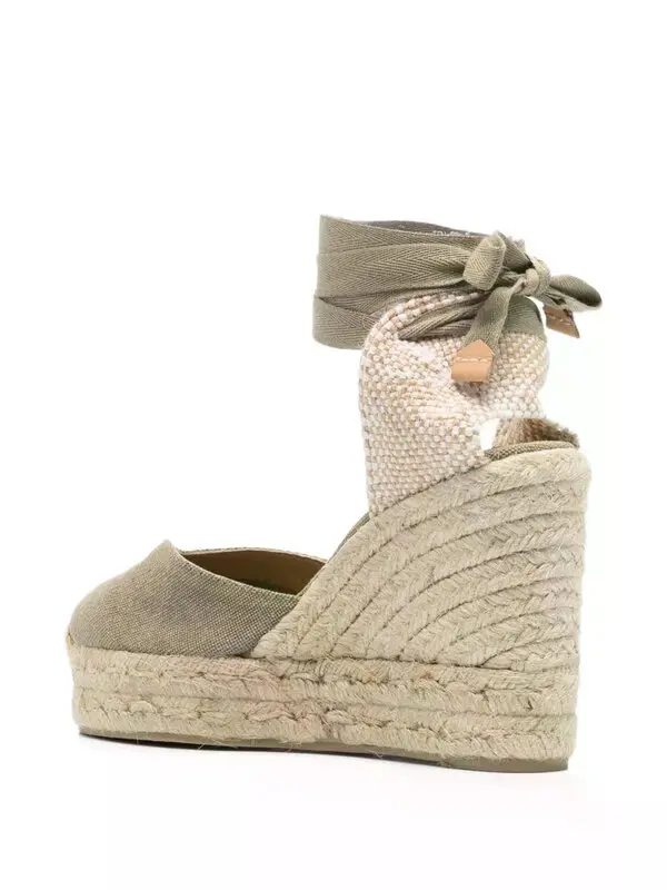 CastaÑer Tie-fastening Wedge Espadrilles