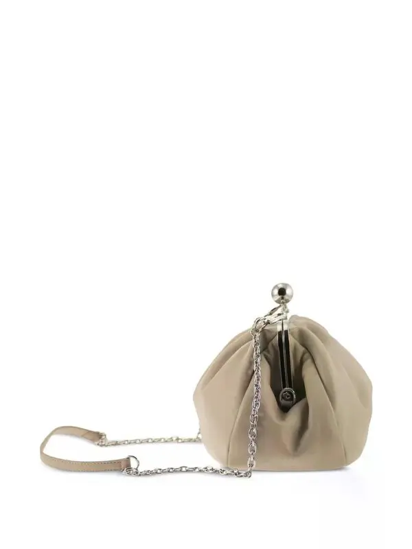 Max Mara Pasticcino Nappa Leather Clutch Bag