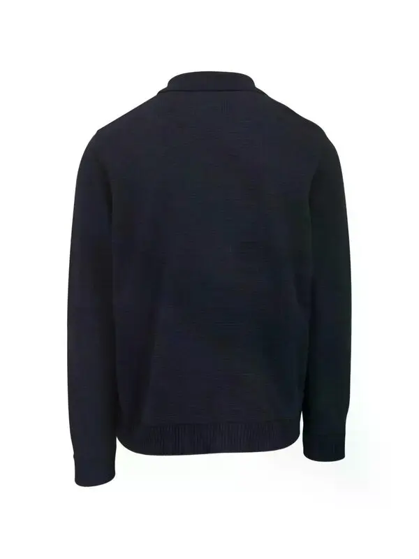 MAURIZIO BALDASSARI Ribbed-knit Button-up Jacket