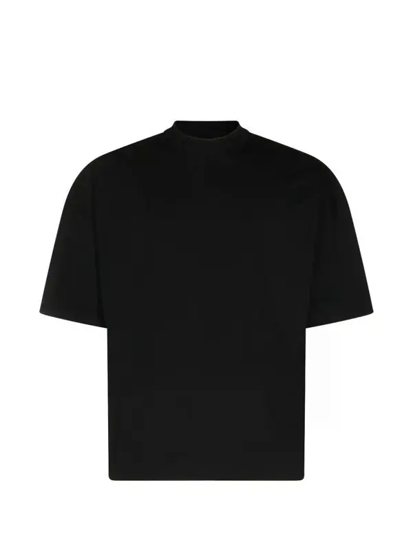 JIL SANDER Mock-neck Short-sleeve T-shirt