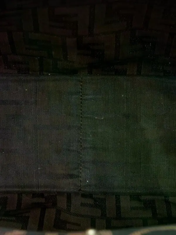 Fendi Zucca Canvas Shopping Tote Bag