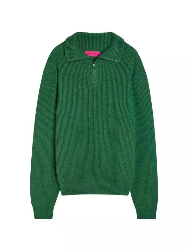 THE ELDER STATESMAN Clemente Half-zip Sweater