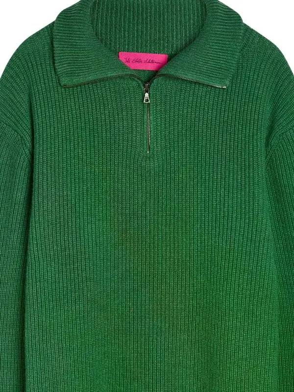 THE ELDER STATESMAN Clemente Half-zip Sweater