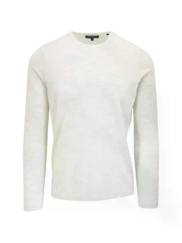 PATRICK ASSARAF Crew-neck Long-sleeve T-shirt - Grey