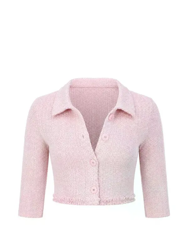 DEVON Tweed-textured Cropped Jacket