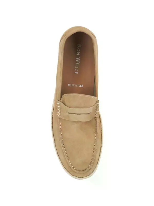 Ron White Dylan Whipstitch Espadrilles - Neutrals