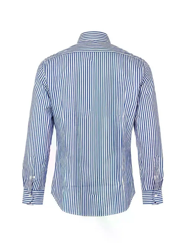 GUGLIELMINOTTI Striped Long-sleeved Shirt