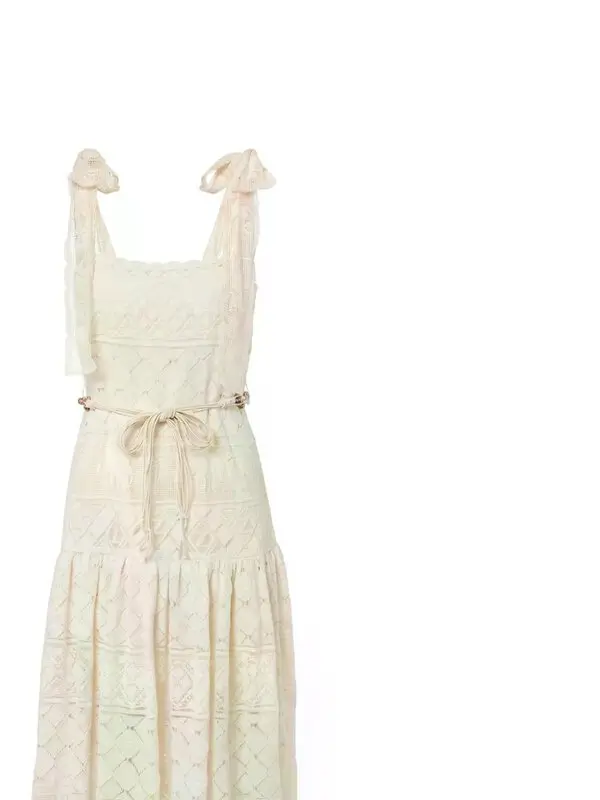 Zimmermann Lace-knit Maxi Dress