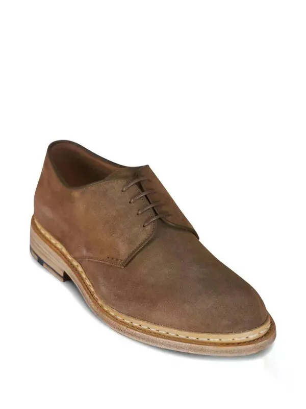 Heschung Suede Lace-up Shoes