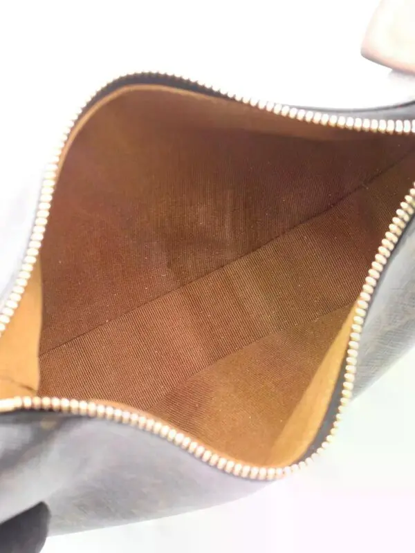 Celine Triomphe Coated Canvas Satchel