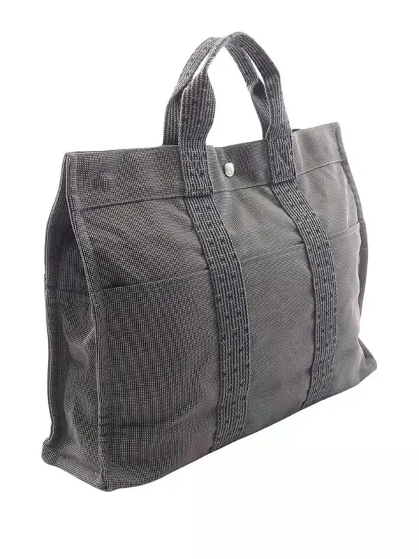 Hermès Canvas Herline Mm Tote Bag