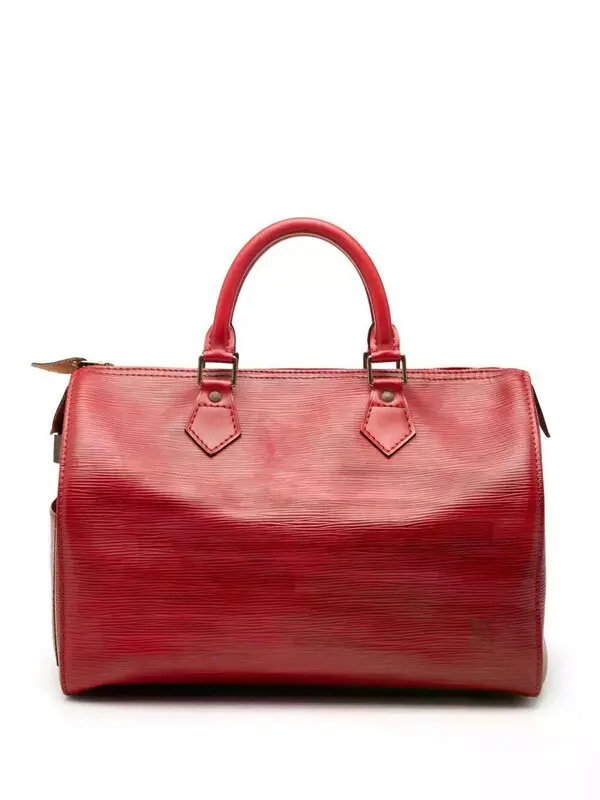 LOUIS VUITTON Epi Speedy 30 Boston Bag - Red
