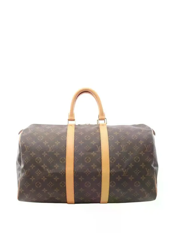 LOUIS VUITTON Monogram Keepall 45 Travel Bag