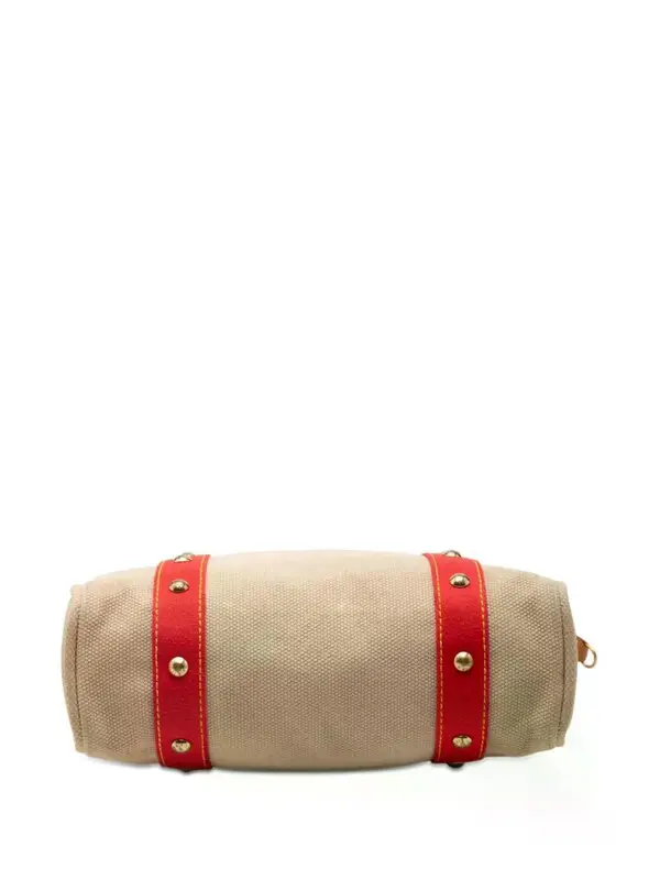 LOUIS VUITTON Antigua Cabas Mm Tote Bag - Red