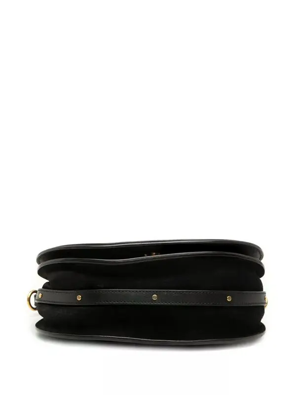Chloé Medium Leather Nile Bracelet Satchel - Black
