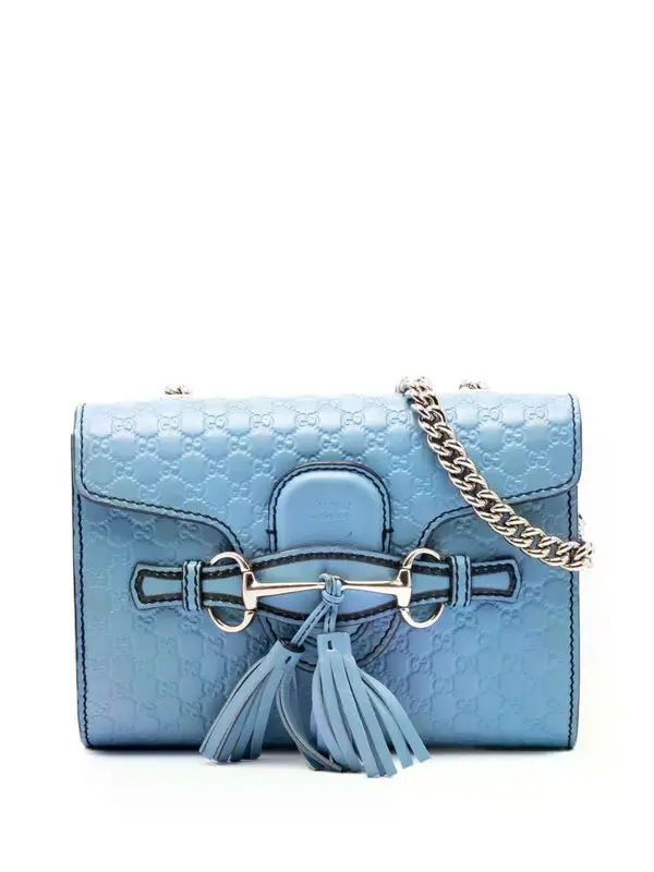 Gucci Emily Crossbody Bag - Blue