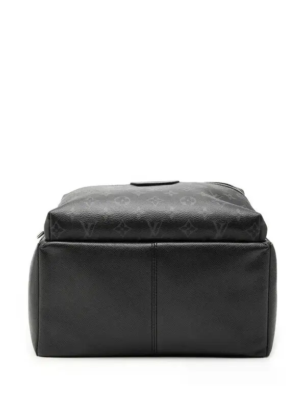 LOUIS VUITTON Monogram Taigarama Discovery Backpack - Black