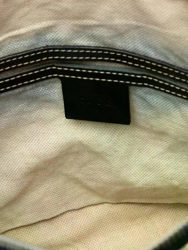 Gucci Gg Supreme Double Pocket Crossbody Bag - Neutrals