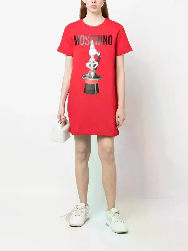 Moschino Bugs Bunny Print Dress