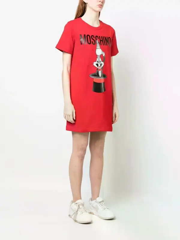 Moschino Bugs Bunny Print Dress
