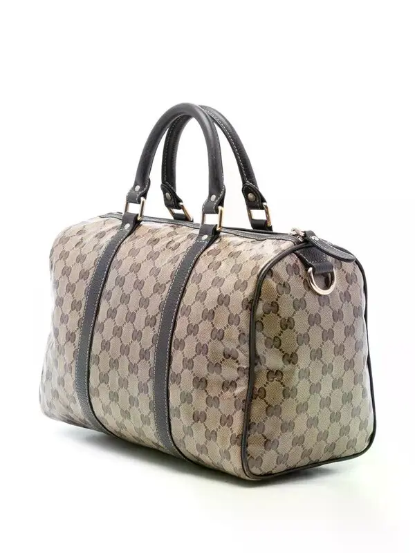 Gucci Medium Gg Crystal Joy Boston Bag - Neutrals