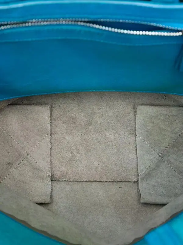 Celine Vertical Cabas Tote Satchel - Blue