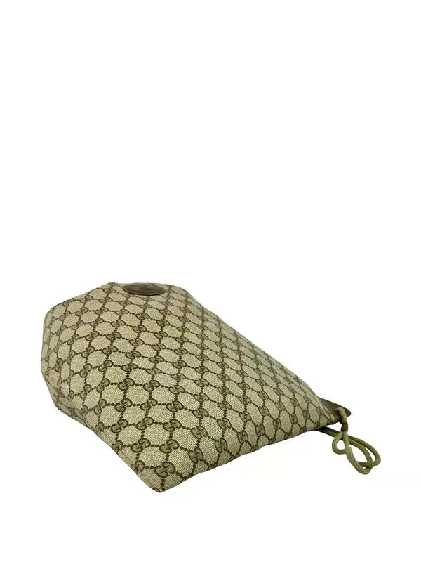 Gucci Gg Supreme Canvas Drawstring Backpack