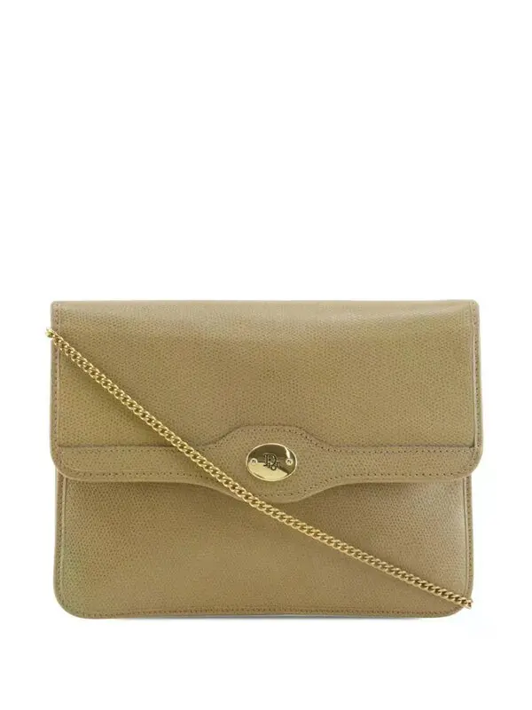 Dior Leather Chain Crossbody Bag - Neutrals