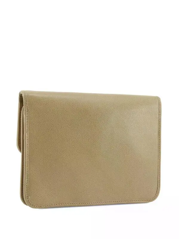 Dior Leather Chain Crossbody Bag - Neutrals