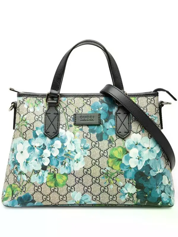 Gucci Gg Supreme Blooms Satchel