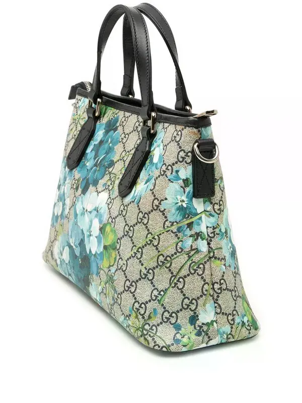 Gucci Gg Supreme Blooms Satchel