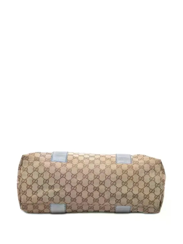 Gucci Gg Canvas Bamboo Libeccio Tote Bag